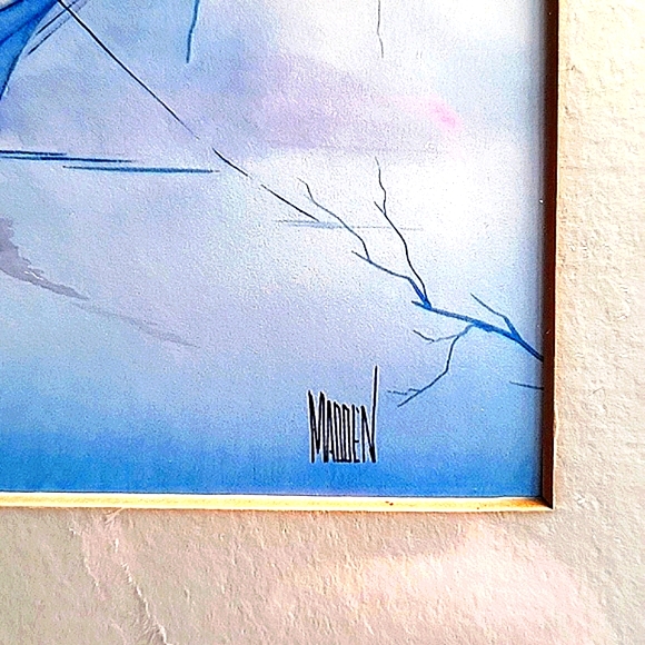 Art | Terry Madden Watercolor Print Vintage 8s | Poshmark